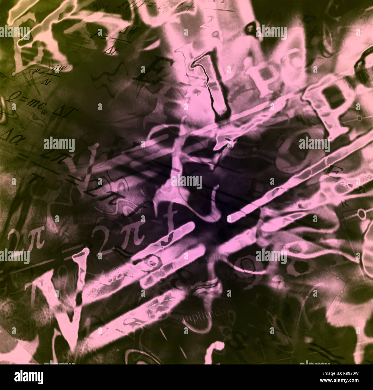 Physics formulas hi-res stock photography and images - Alamy