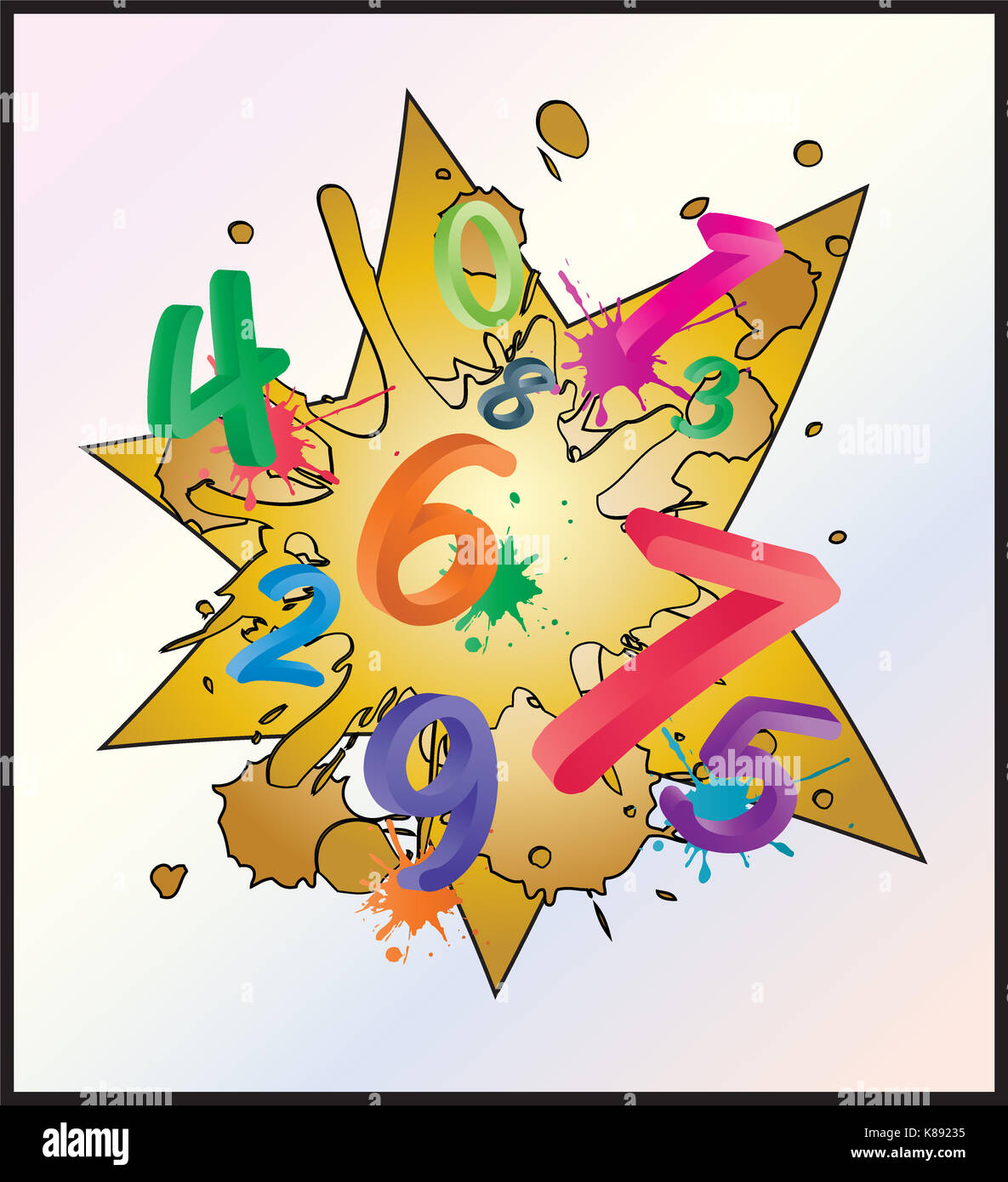 Mathematics Background Animation