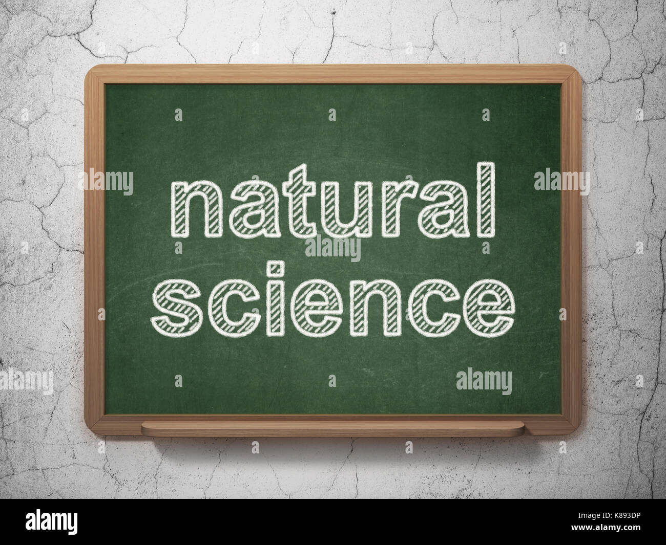Science concept: Natural Science on chalkboard background Stock Photo ...