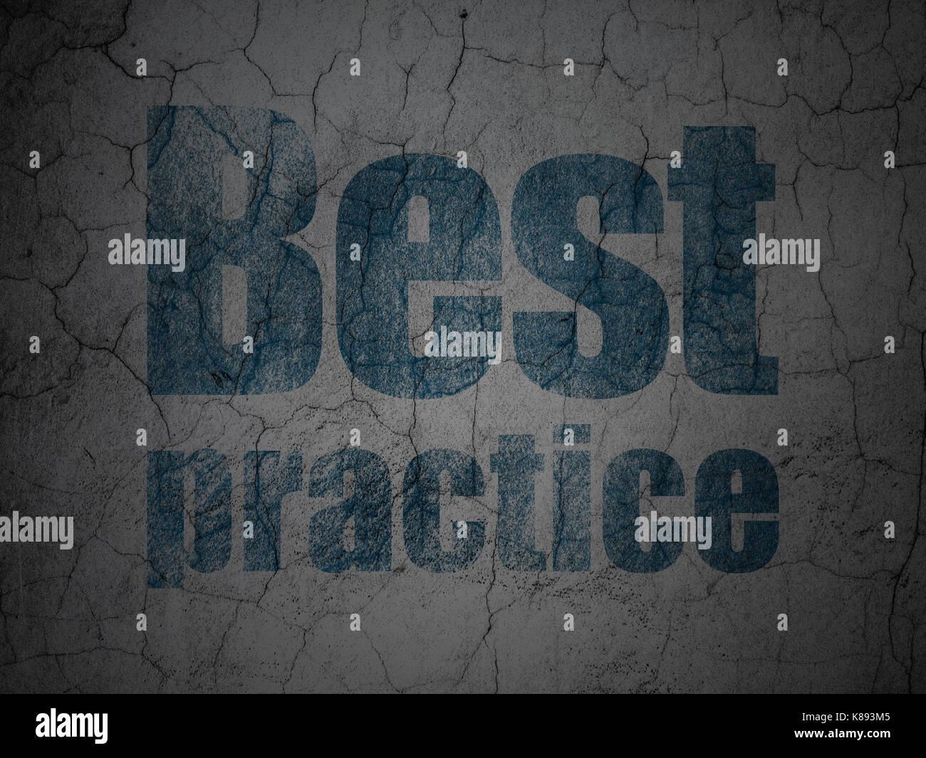 Education concept: Best Practice on grunge wall background Stock Photo ...
