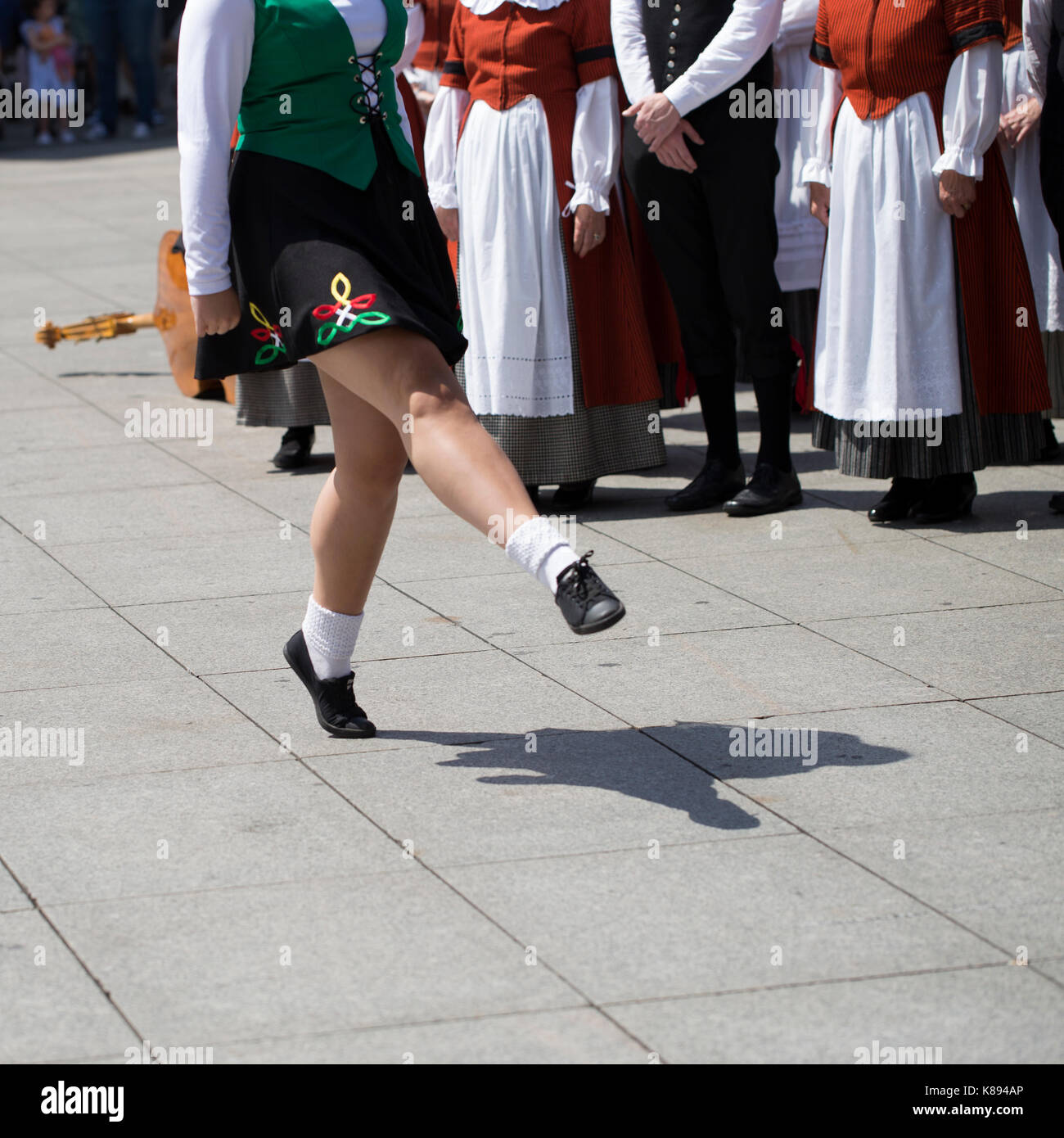 Irish dancing legs hi-res stock photography and images - Alamy