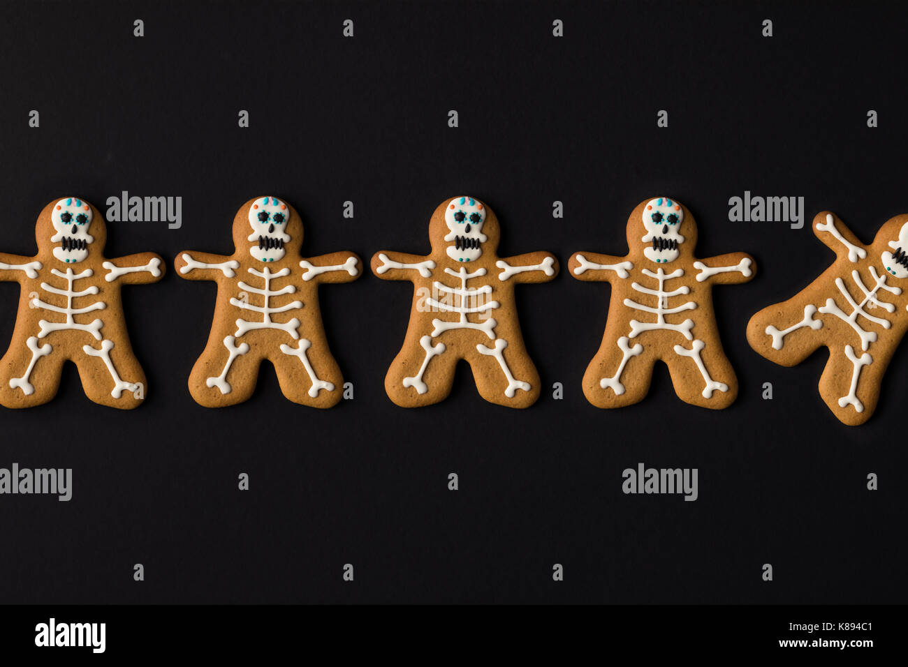 Skeleton cookies hi-res stock photography and images - Alamy