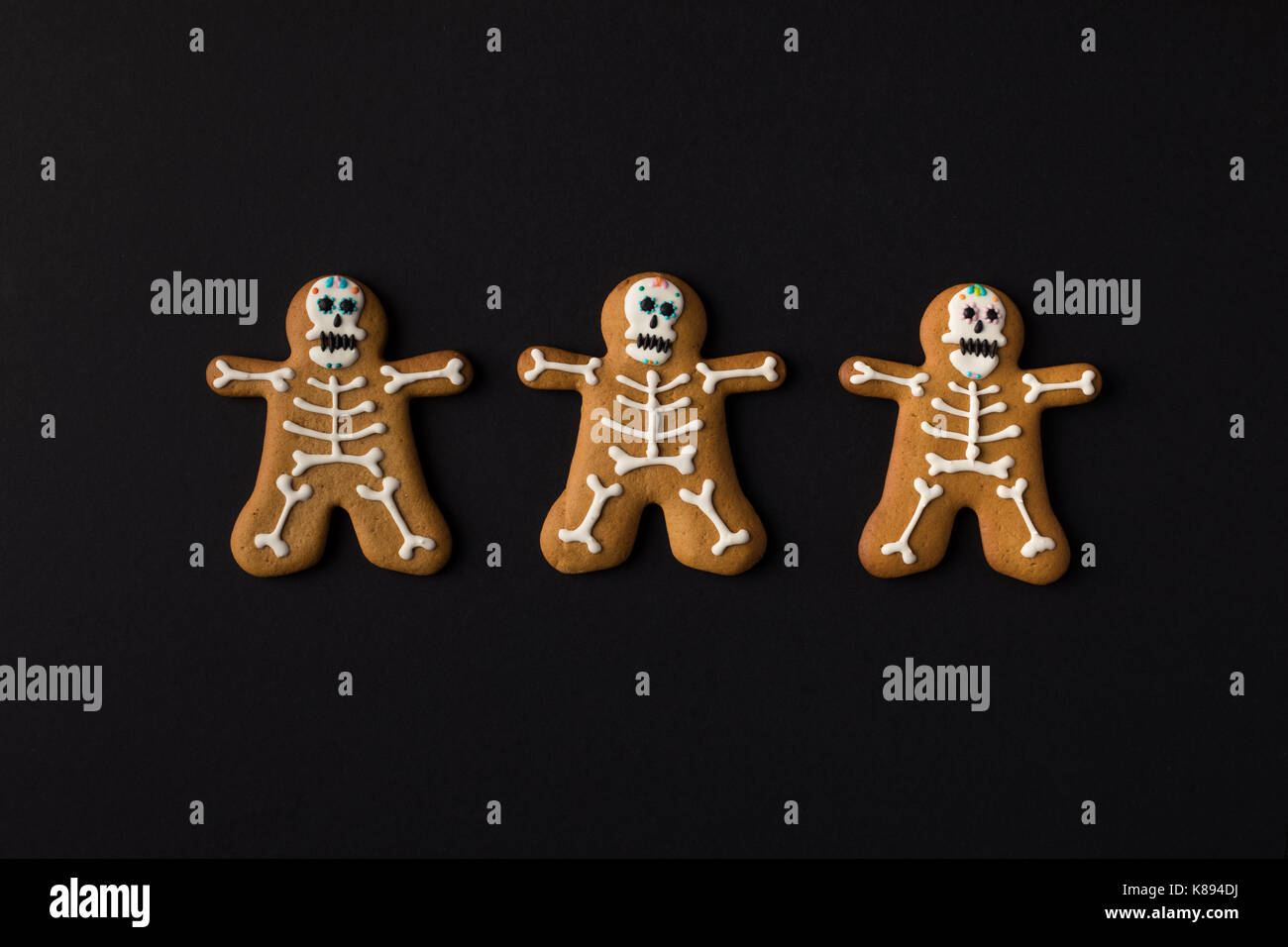 Skeleton cookies hi-res stock photography and images - Alamy