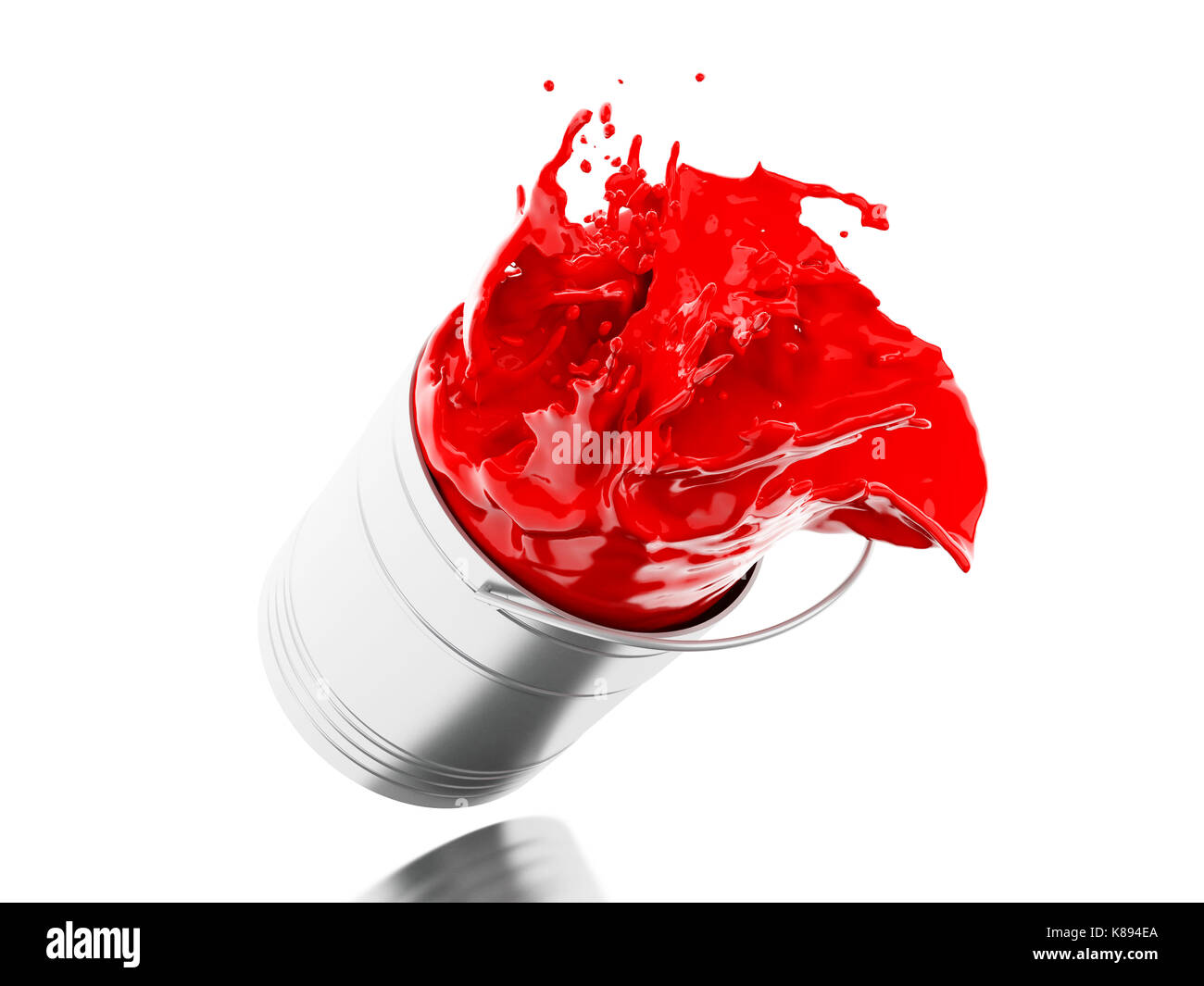 Paint bucket splash hi-res stock photography and images - Alamy