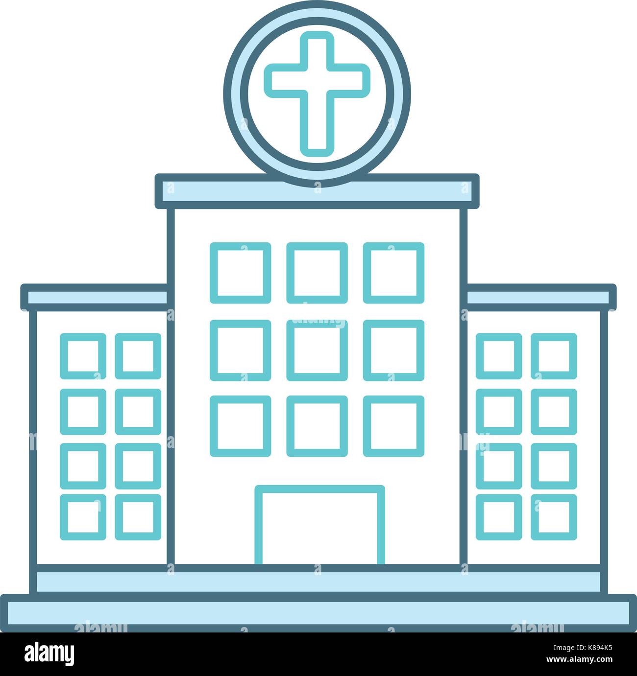 Healthcare architecture Stock Vector Images - Alamy