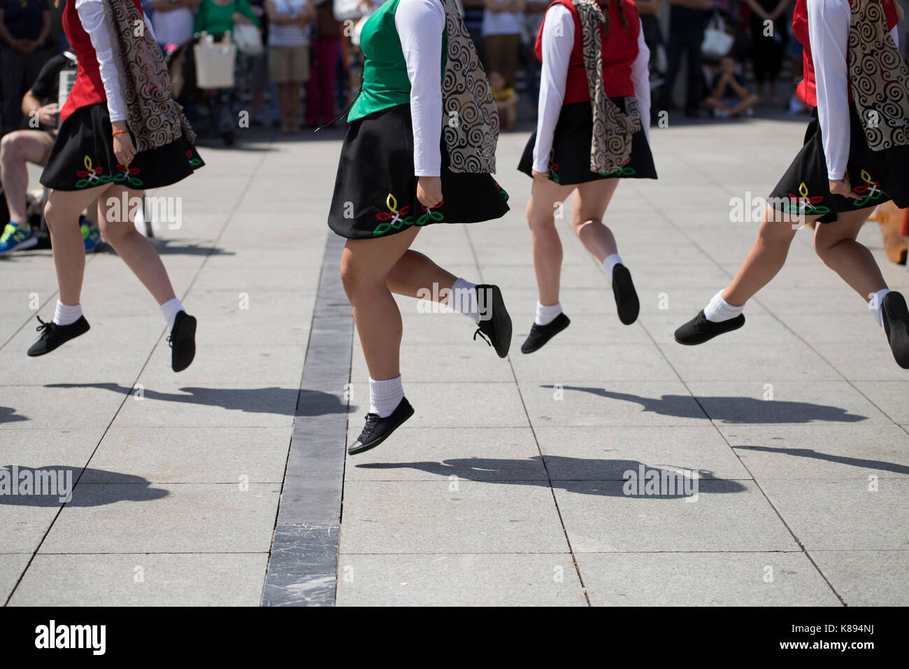 Irish dancing legs hi-res stock photography and images - Alamy