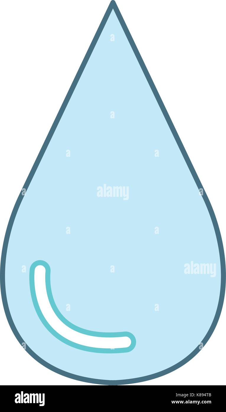 drop silhouette isolated icon Stock Vector Image & Art - Alamy