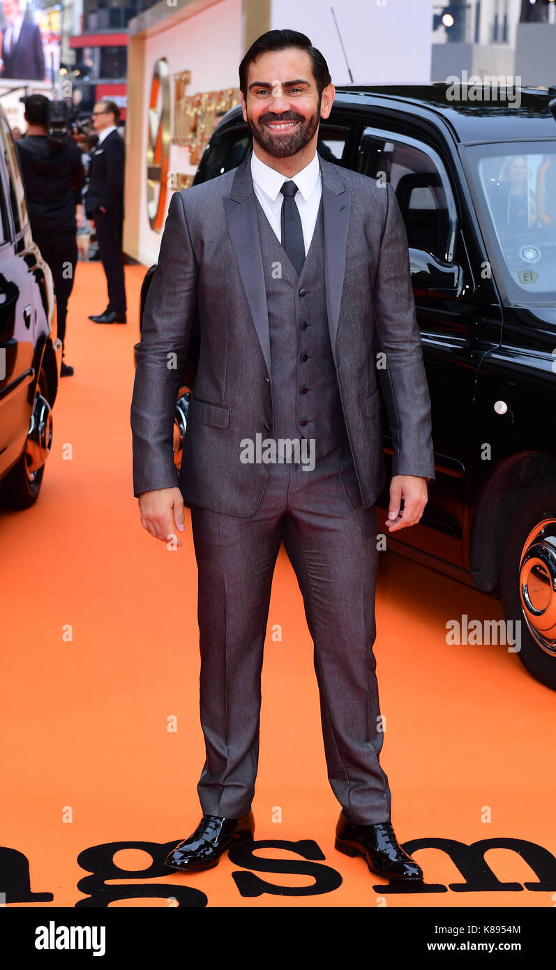 Tom Benedict Knight attending the World Premiere of Kingsman: The ...