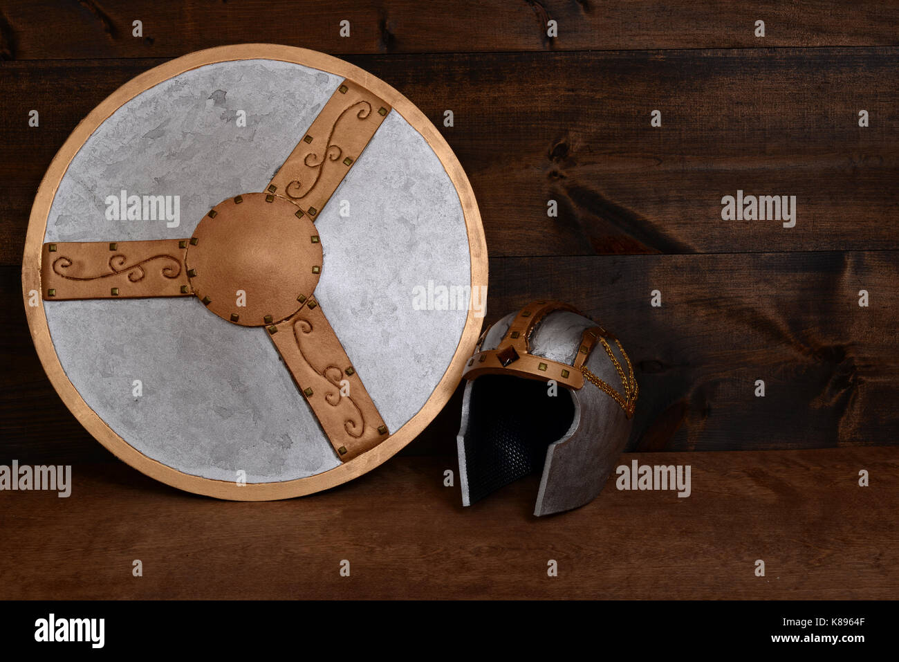 Golden defense shield hi-res stock photography and images - Alamy