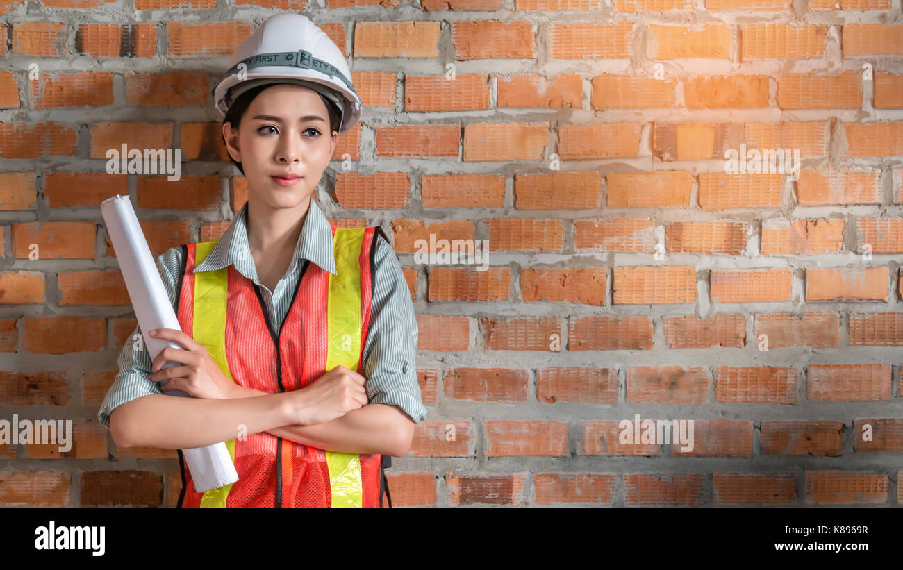 Portrait female asian engineer in hi-res stock photography and images ...