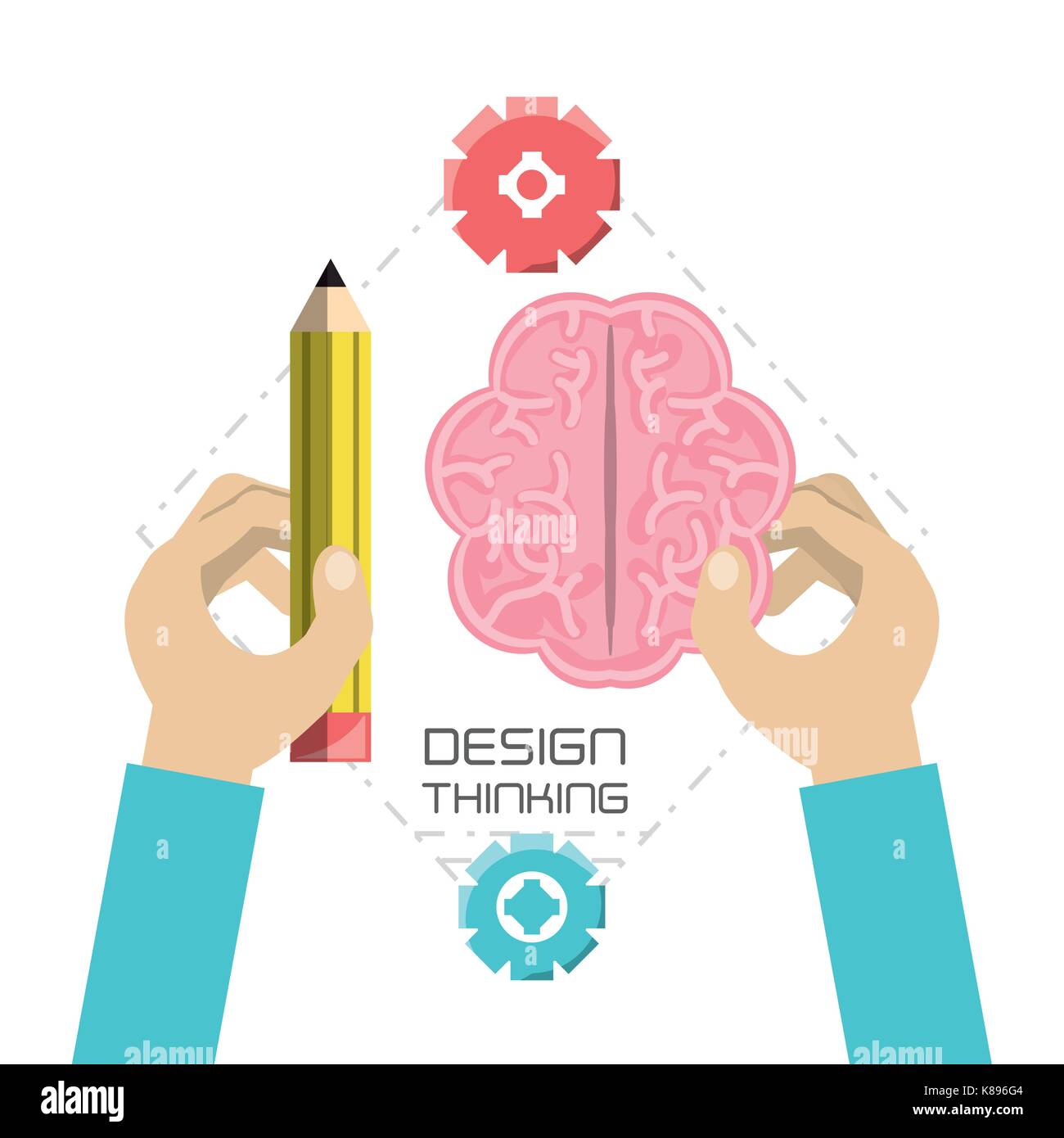 design thinking concept Stock Vector Image & Art - Alamy