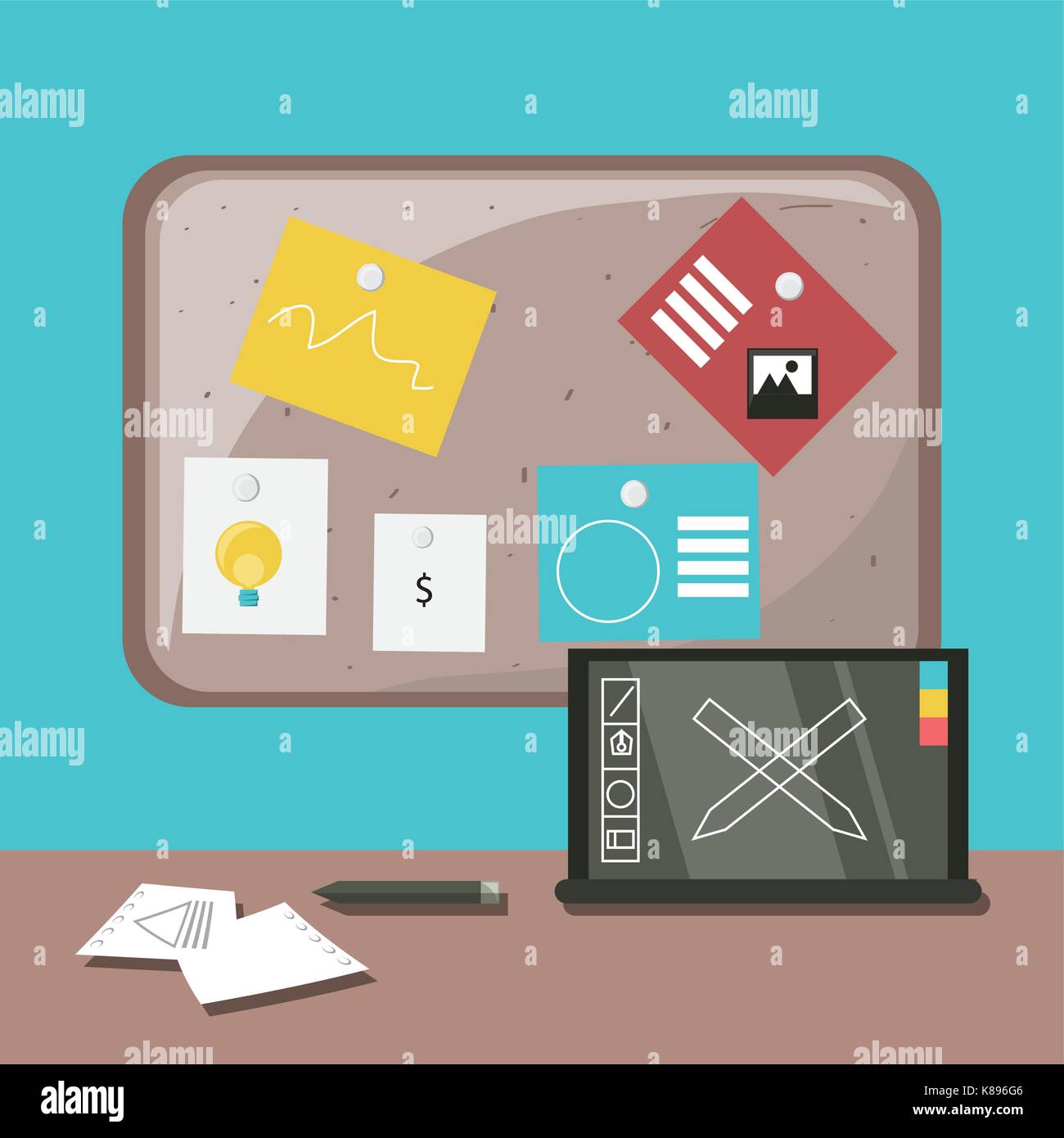 design thinking concept Stock Vector Image & Art - Alamy