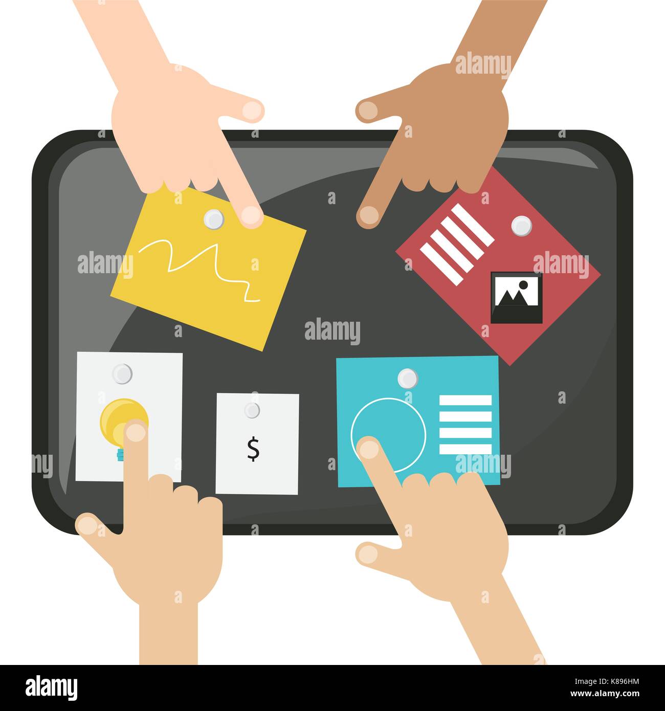 design thinking concept Stock Vector Image & Art - Alamy