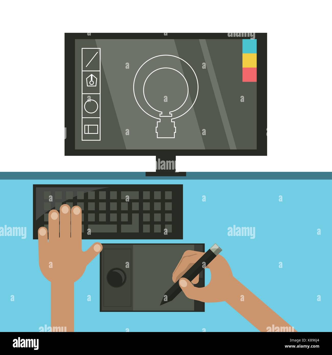 design thinking concept Stock Vector Image & Art - Alamy