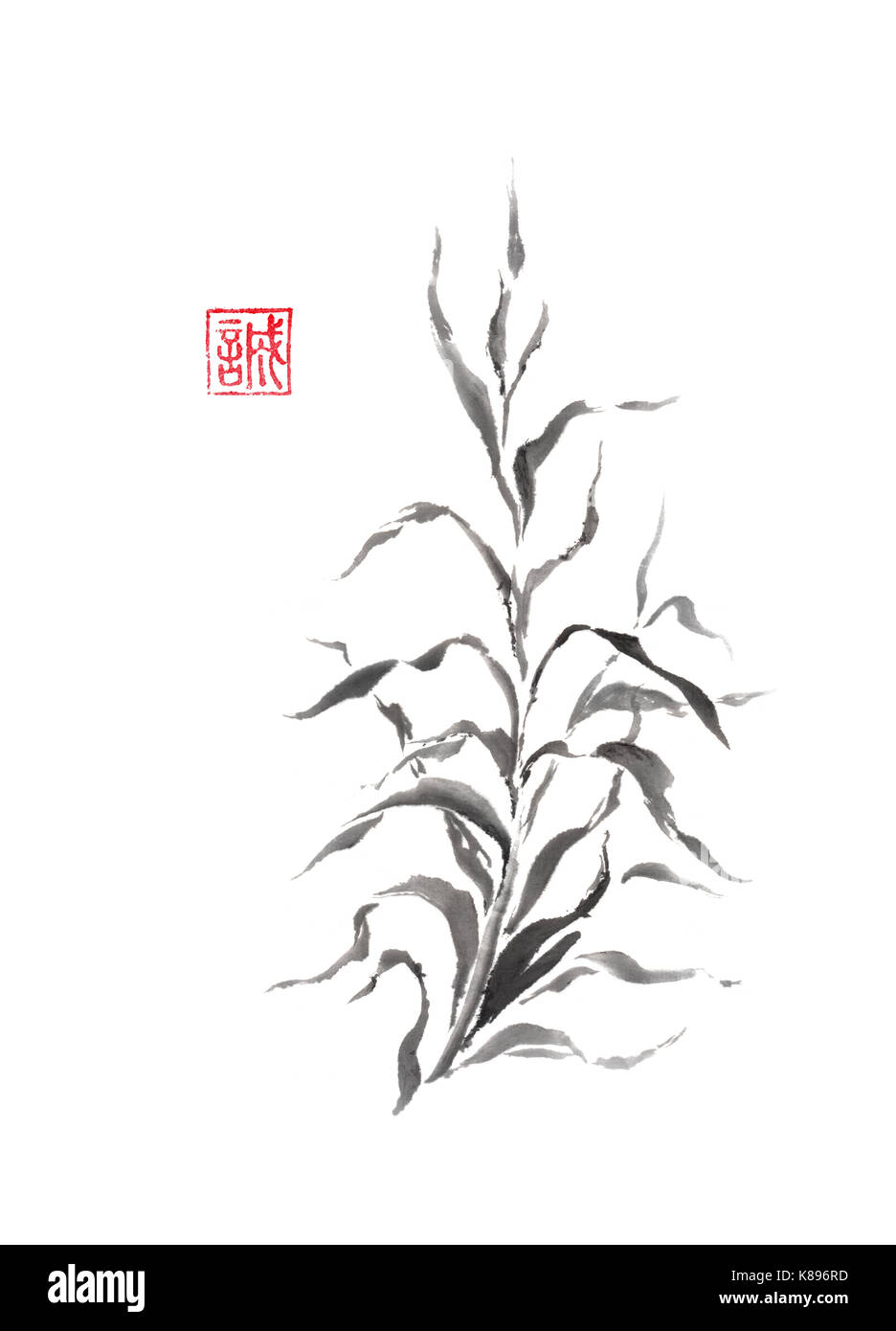 Japanese style sumi hi-res stock photography and images - Alamy