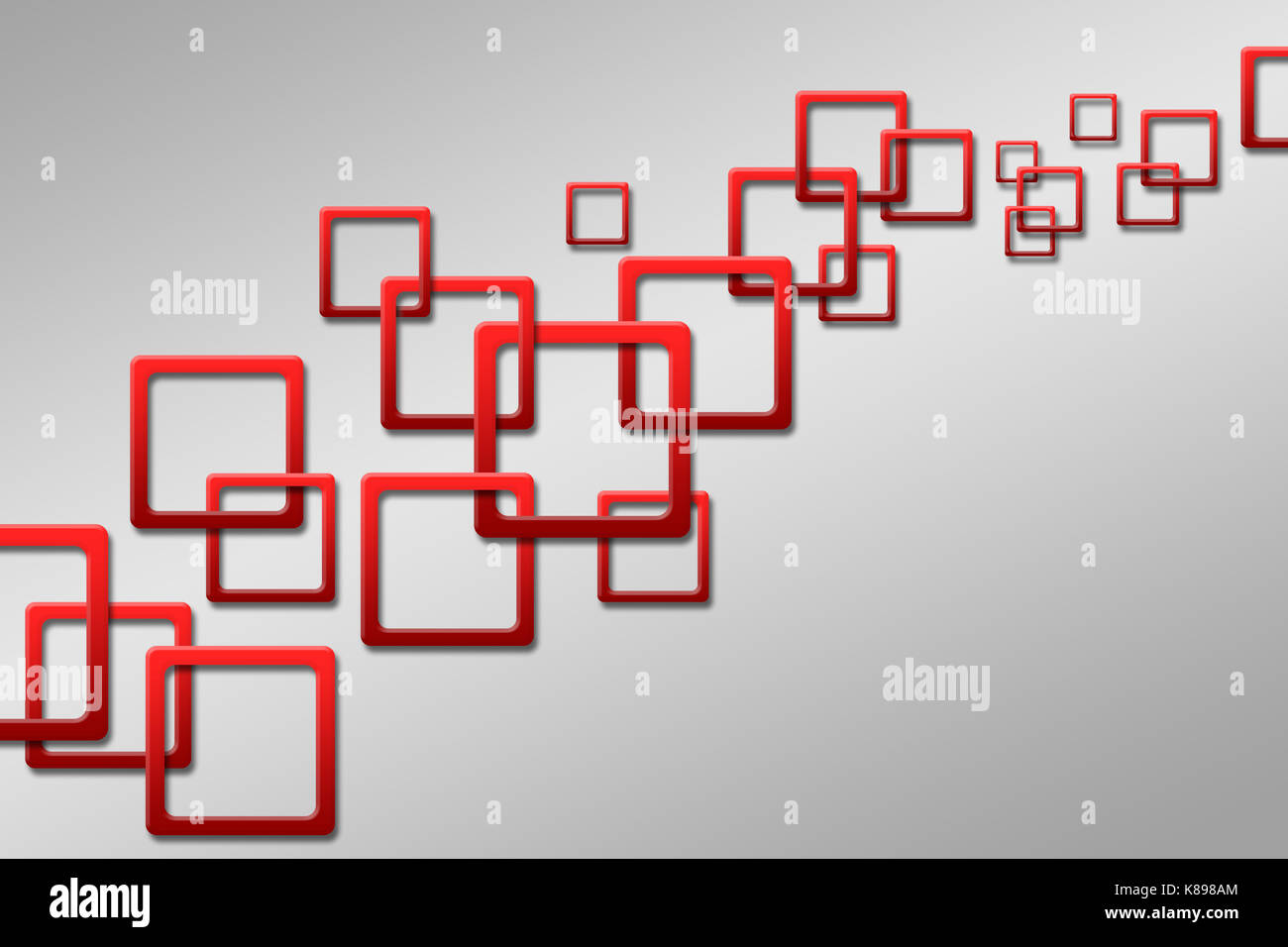 abstract red square frame background Stock Photo - Alamy