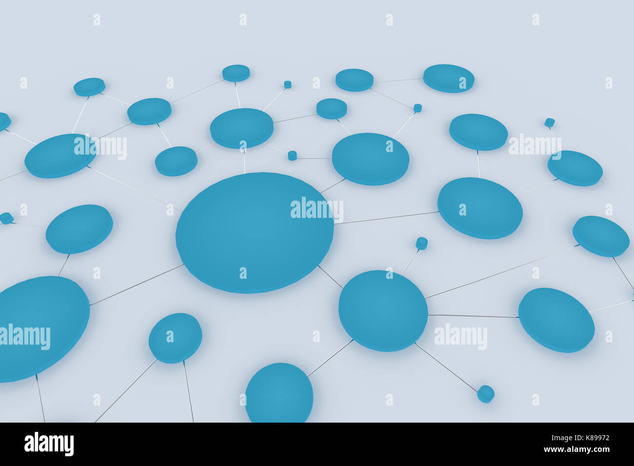 3d rendering of graphic for social network connection concept Stock ...