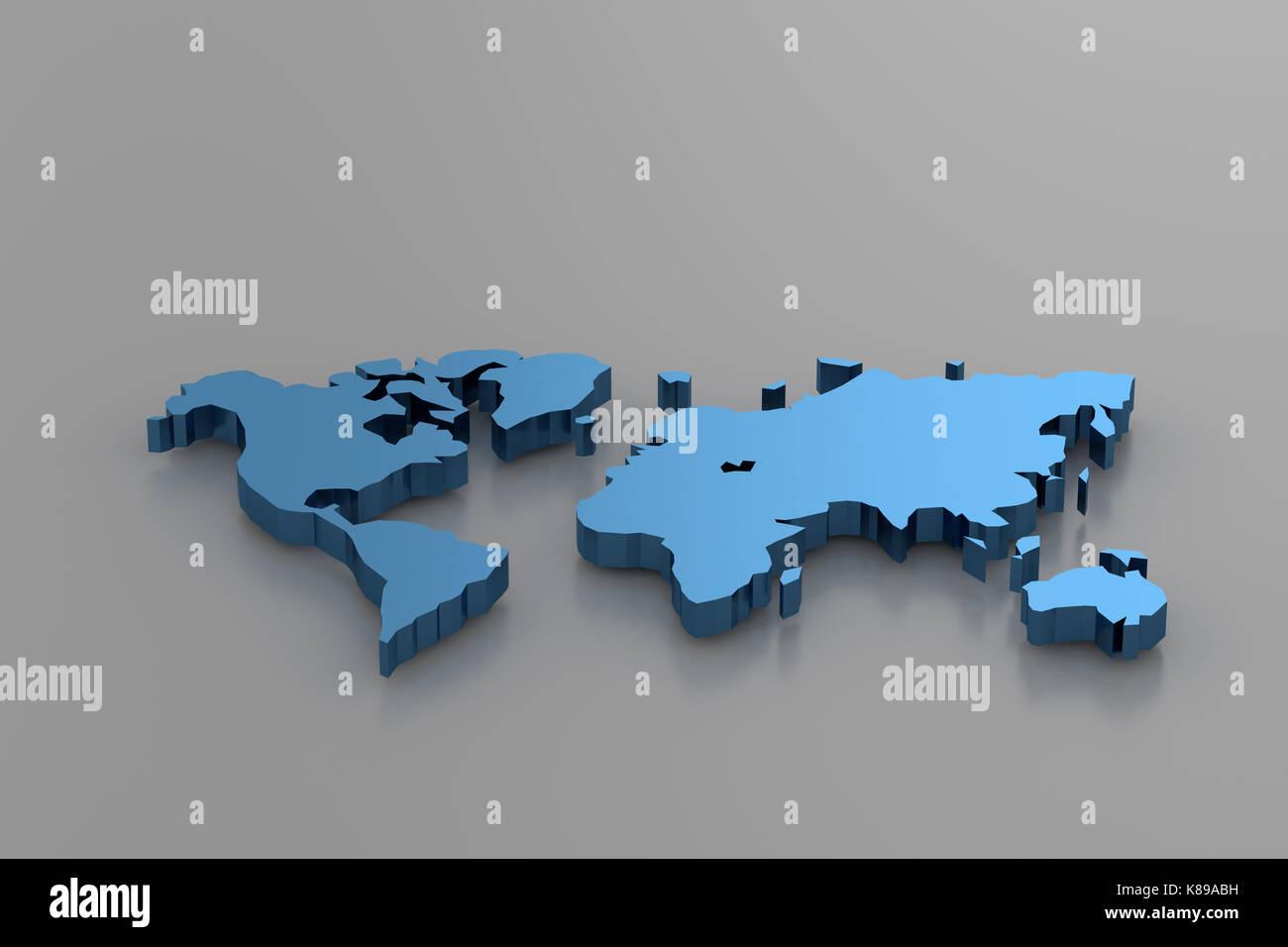 Low poly world map hi-res stock photography and images - Alamy