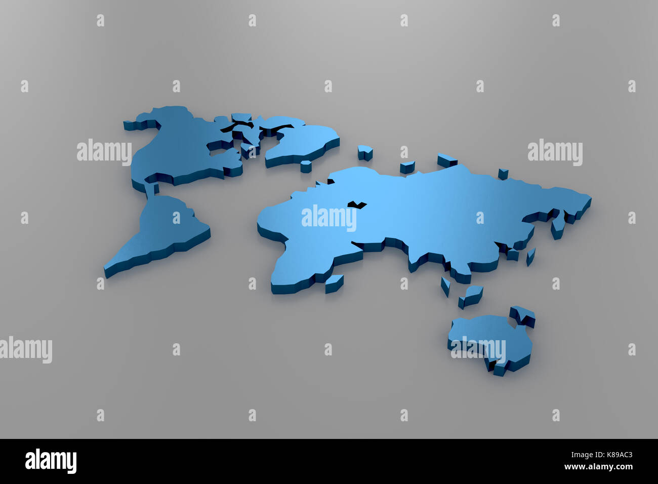 Low poly world map hi-res stock photography and images - Alamy
