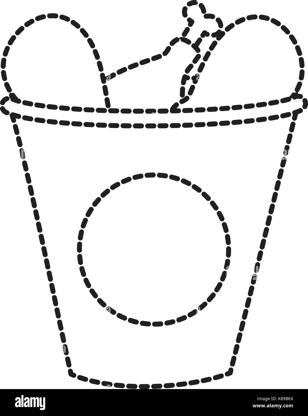 Bucket chicken Black and White Stock Photos & Images - Alamy