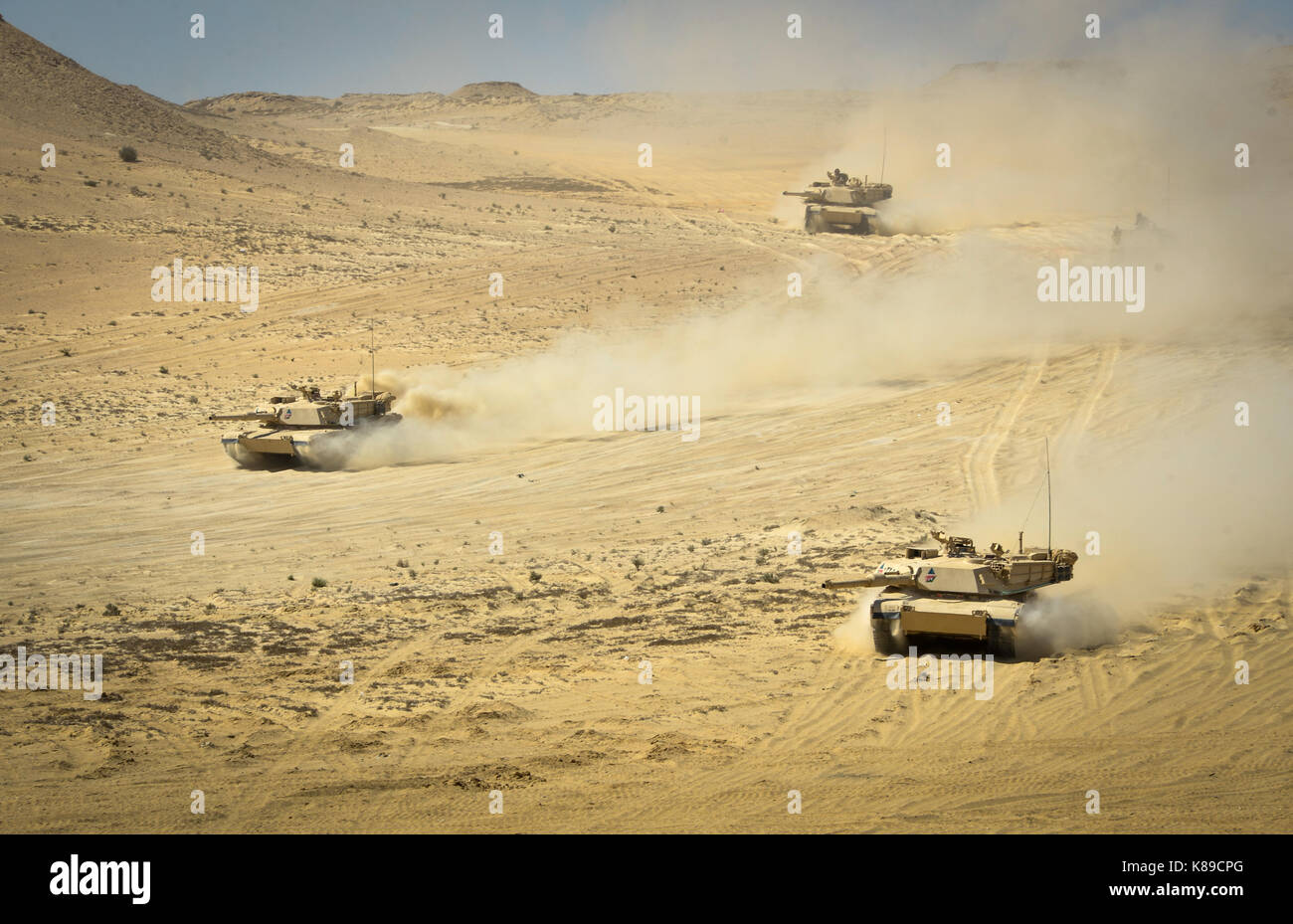M1A1 Abrams Main Battle Tank Stock Photo - Alamy