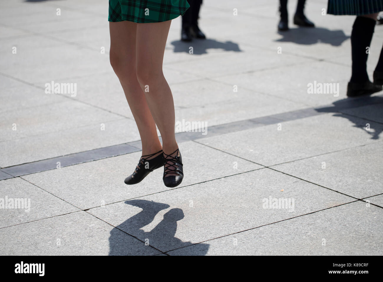 Irish dancing legs hi-res stock photography and images - Alamy
