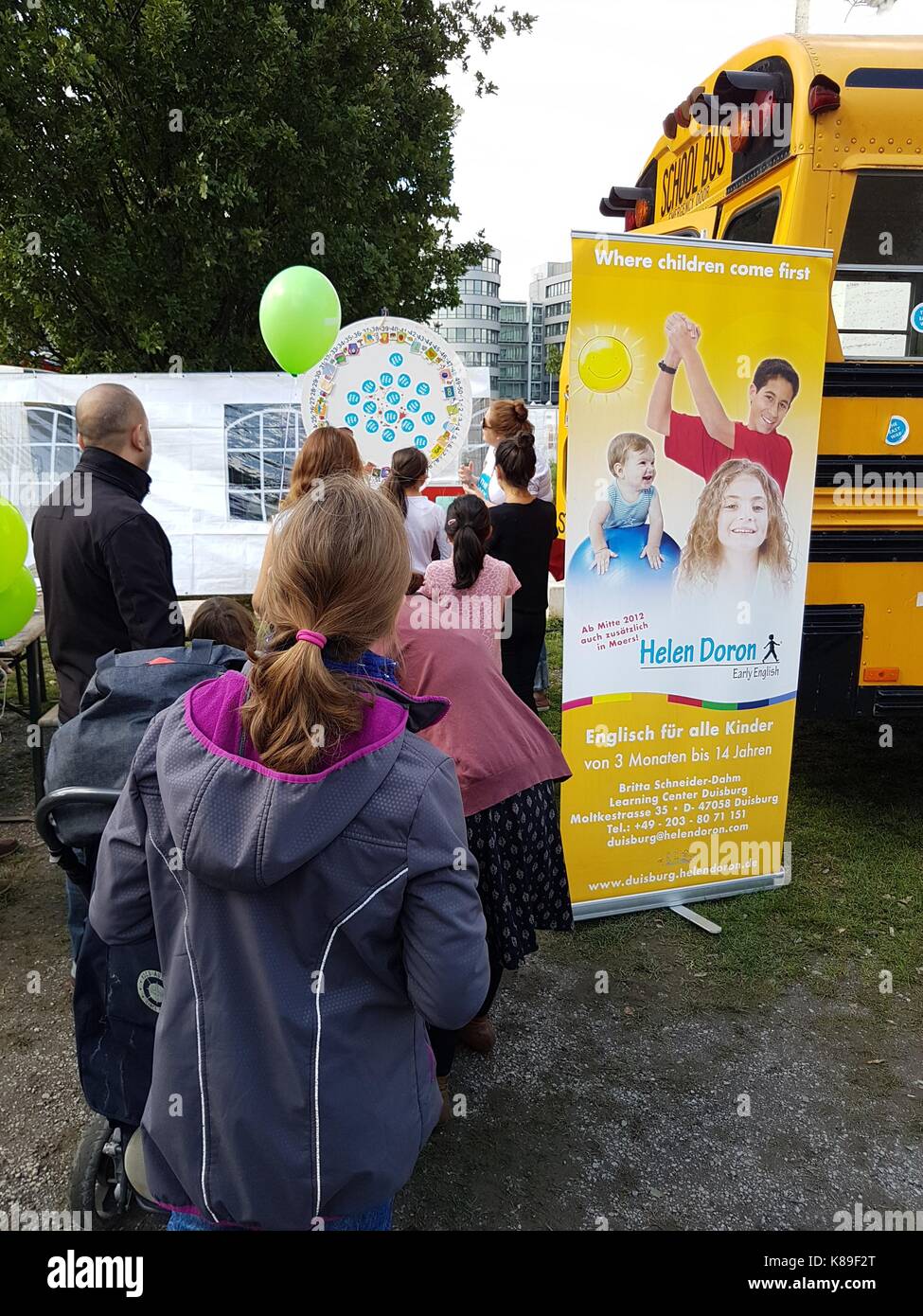 Children's World day. Kids participate in games, sweepstakes, learn new ...