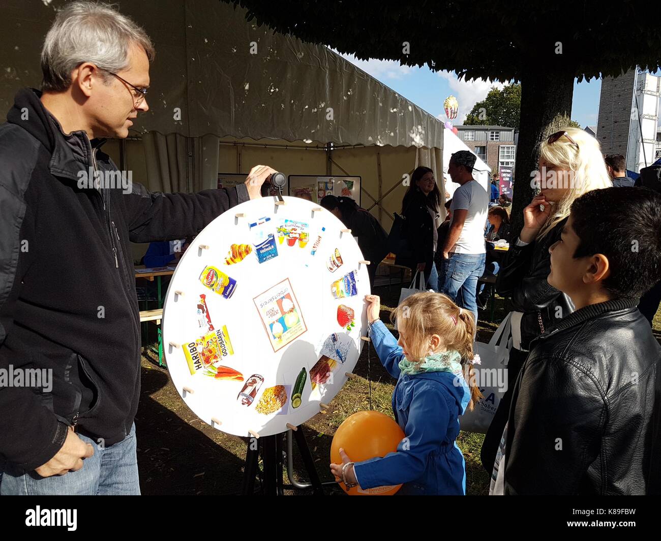 Children's World day. Kids participate in games, sweepstakes, learn new ...