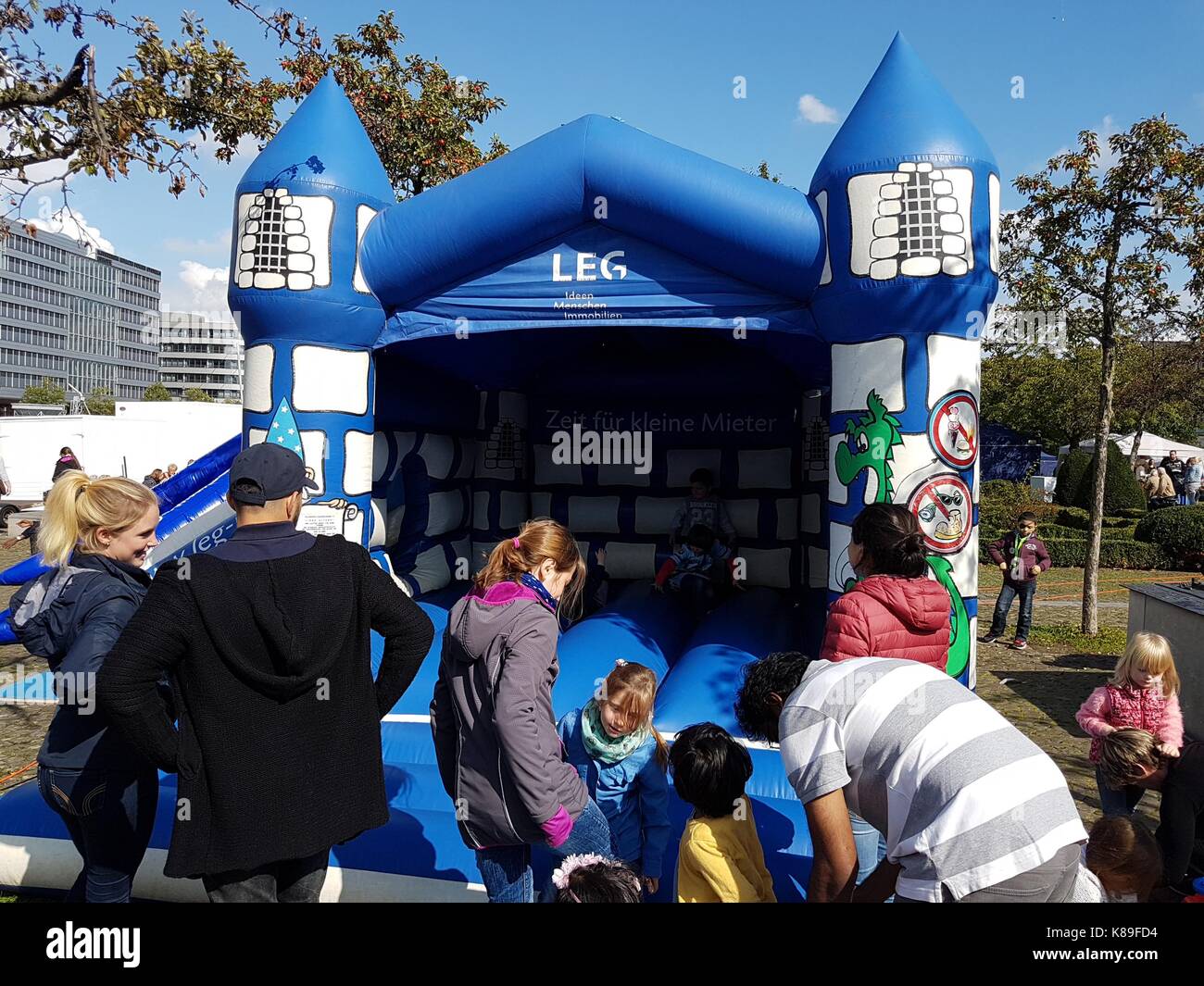 Children's World day. Kids participate in games, sweepstakes, learn new ...