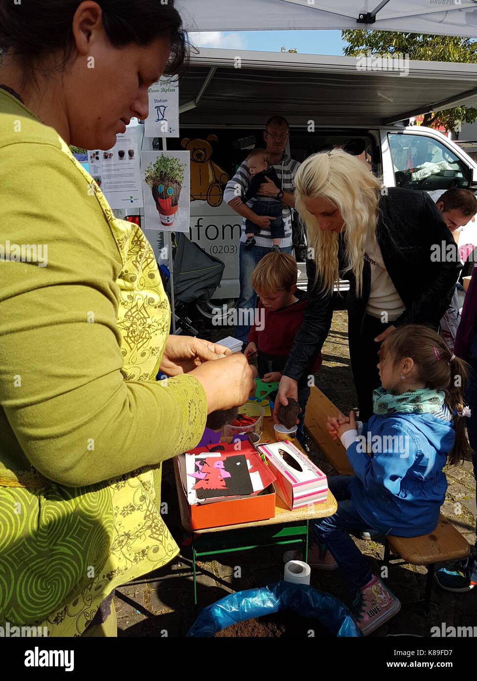 Children's World day. Kids participate in games, sweepstakes, learn new ...