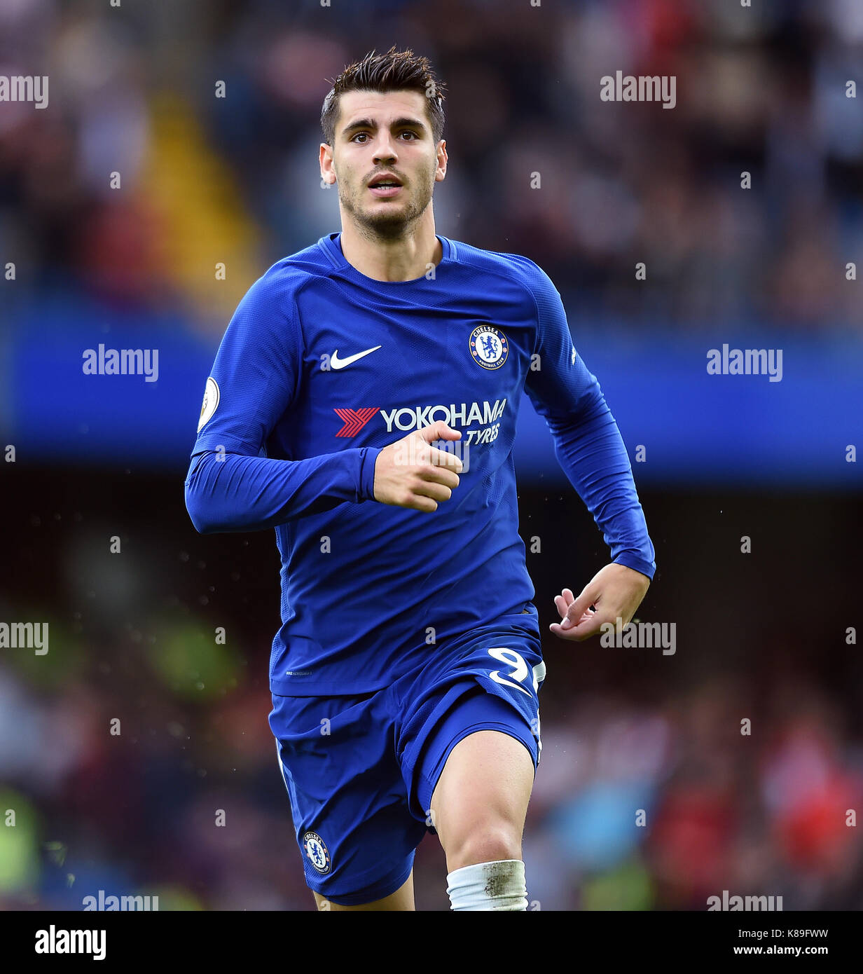 ALVARO MORATA OF CHELSEA CHELSEA V ARSENAL STAMFORD BRIDGE STADIUM ...