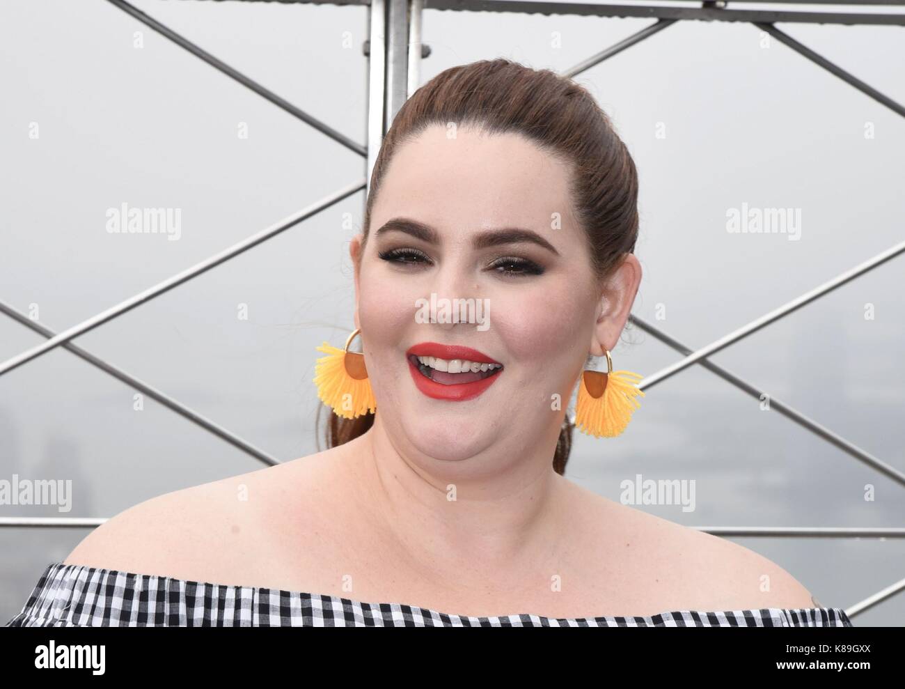 New York, NY, USA. 18th Sep, 2017. Tess Holliday at a public appearance ...