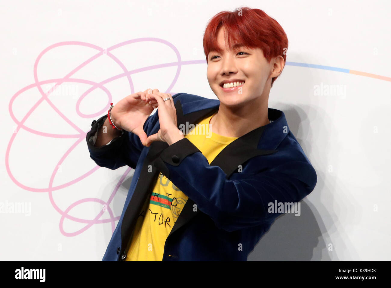 S. Korean boy group BTS J-Hope, a member of South Korean boy group BTS ...
