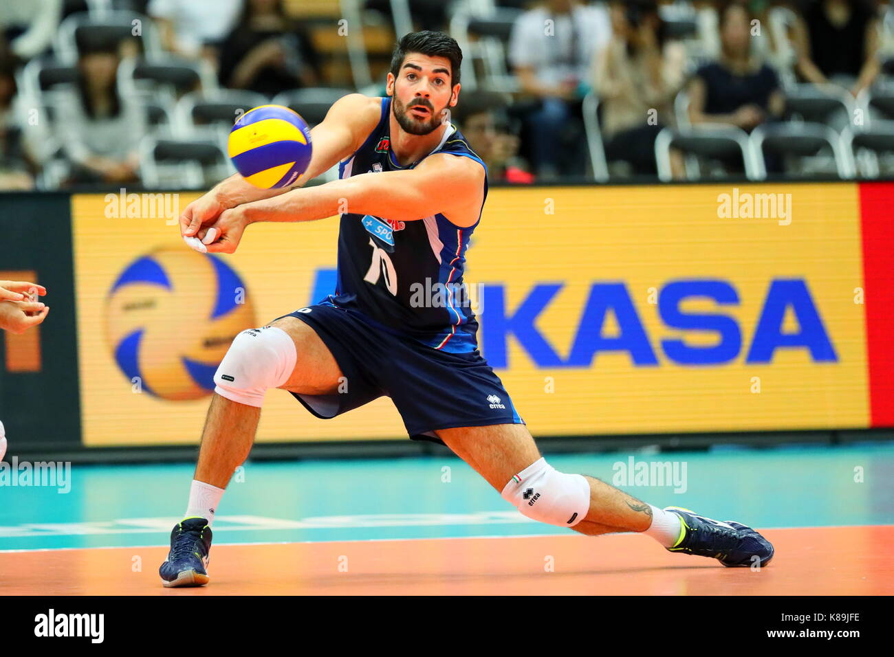 Osaka, Japan. 17th Sep, 2017. Filippo Lanza (ITA) Volleyball : FIVB ...
