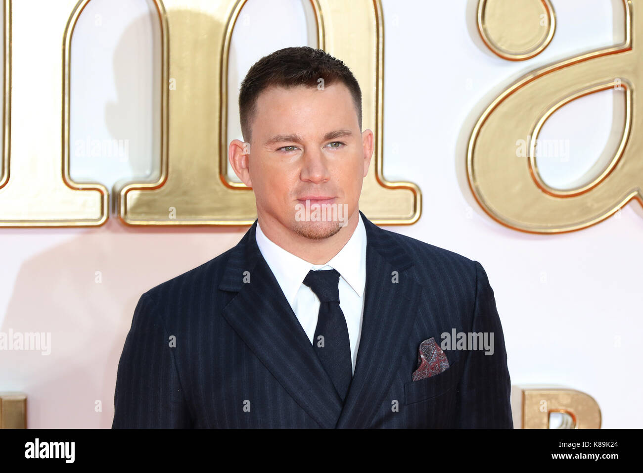 London, UK. 18th Sep, 2017. Channing Tatum, Kingsman: The Golden Circle ...