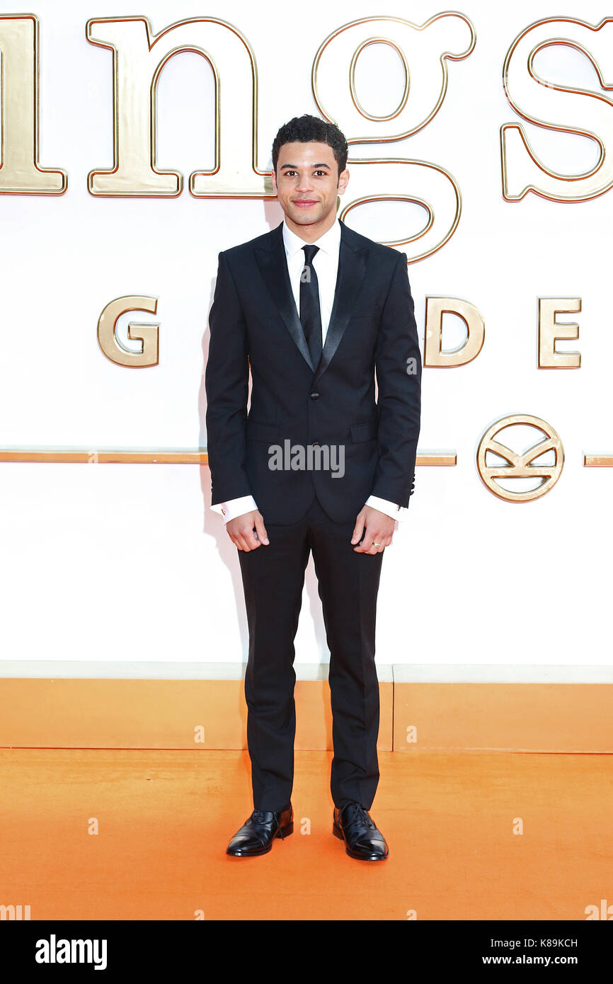 London, UK. 18th Sep, 2017. Calvin Demba, Kingsman: The Golden Circle ...