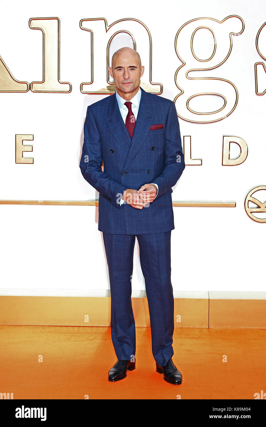London, UK. 18th Sep, 2017. Mark Strong, Kingsman: The Golden Circle ...