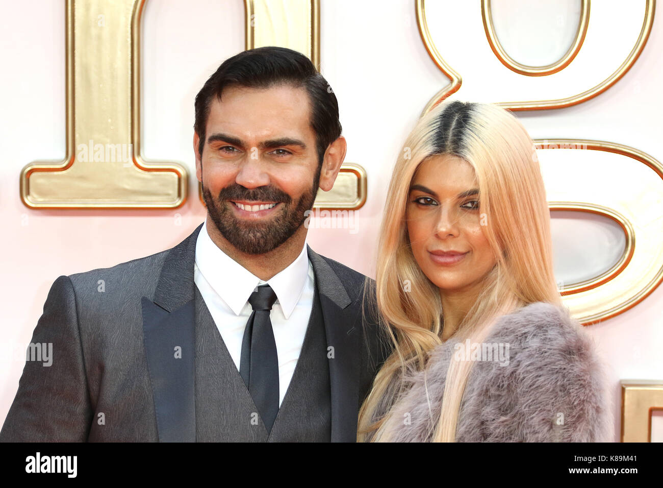 London, UK. 18th Sep, 2017. Tom Benedict Knight, Kingsman: The Golden ...