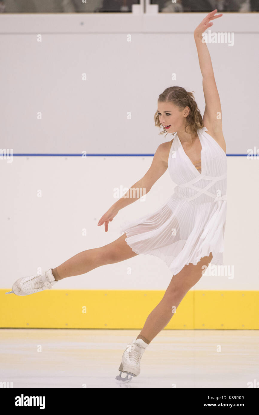 Bergamo Italy. 15th Sep, 2017. Laurine Lecavelier (FRA), SEPTEMBER 15 ...