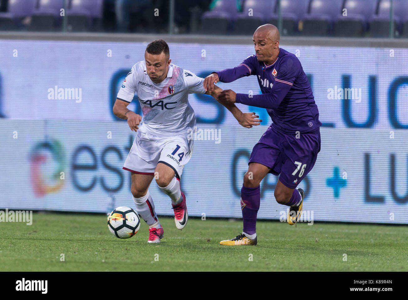 Federico Di Francesco (Bologna), Bruno Gaspar (Fiorentina), SEPTEMBER ...