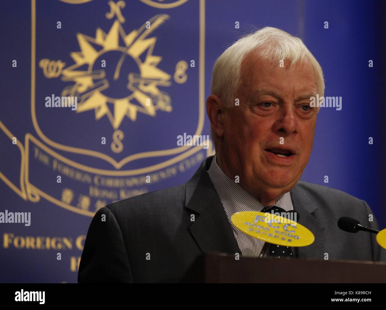 Christopher patten hong kong hi-res stock photography and images - Alamy