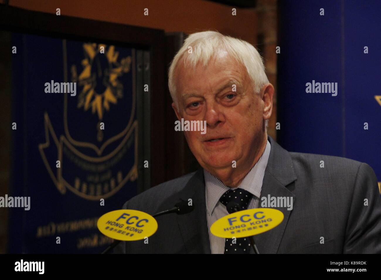 Christopher patten hong kong hi-res stock photography and images - Alamy