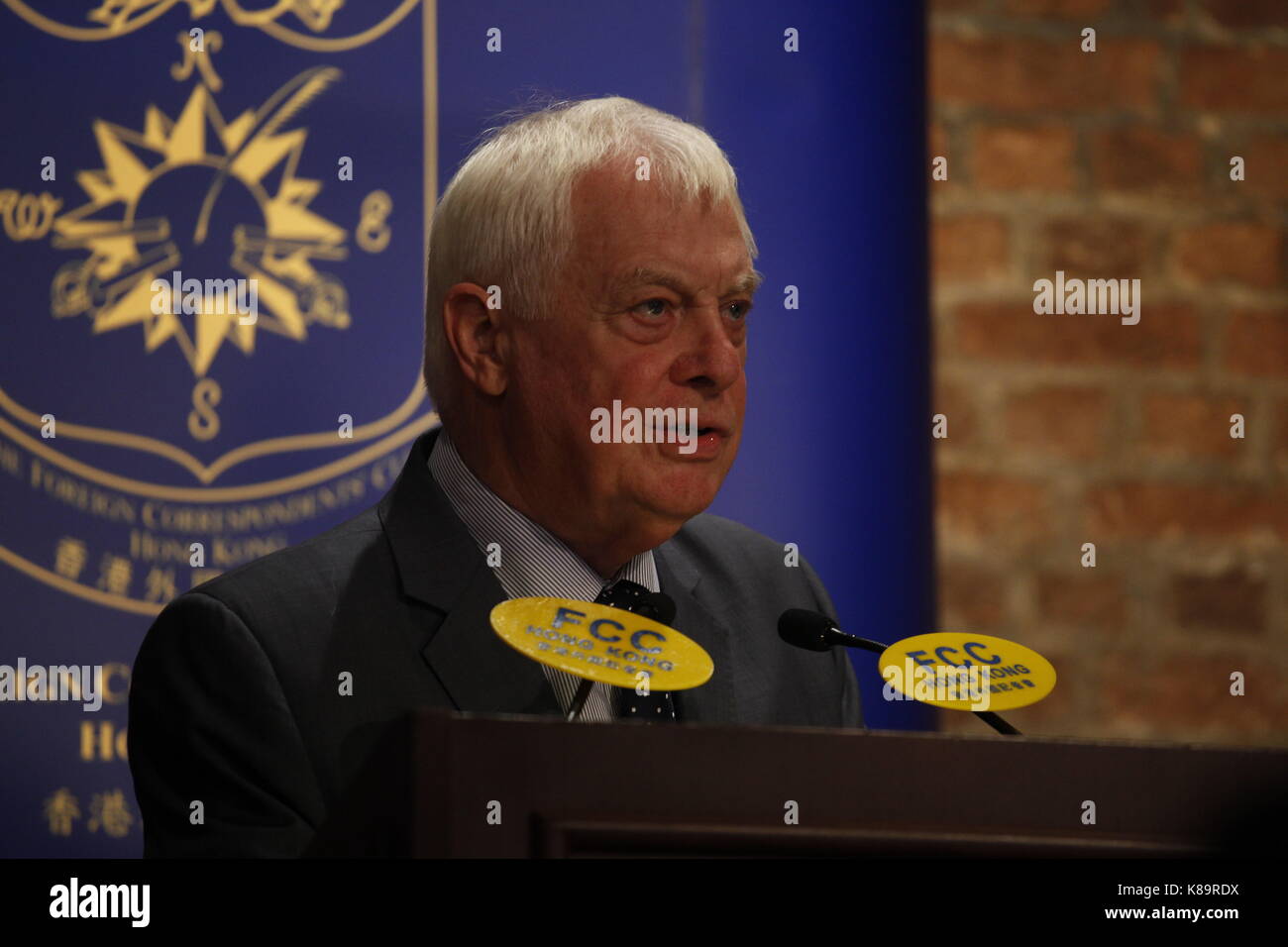 Christopher patten hong kong hi-res stock photography and images - Alamy