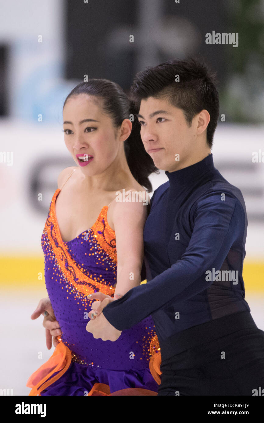 Bergamo Italy. 15th Sep, 2017. Rikako Fukase & Aru Tateno (JPN ...