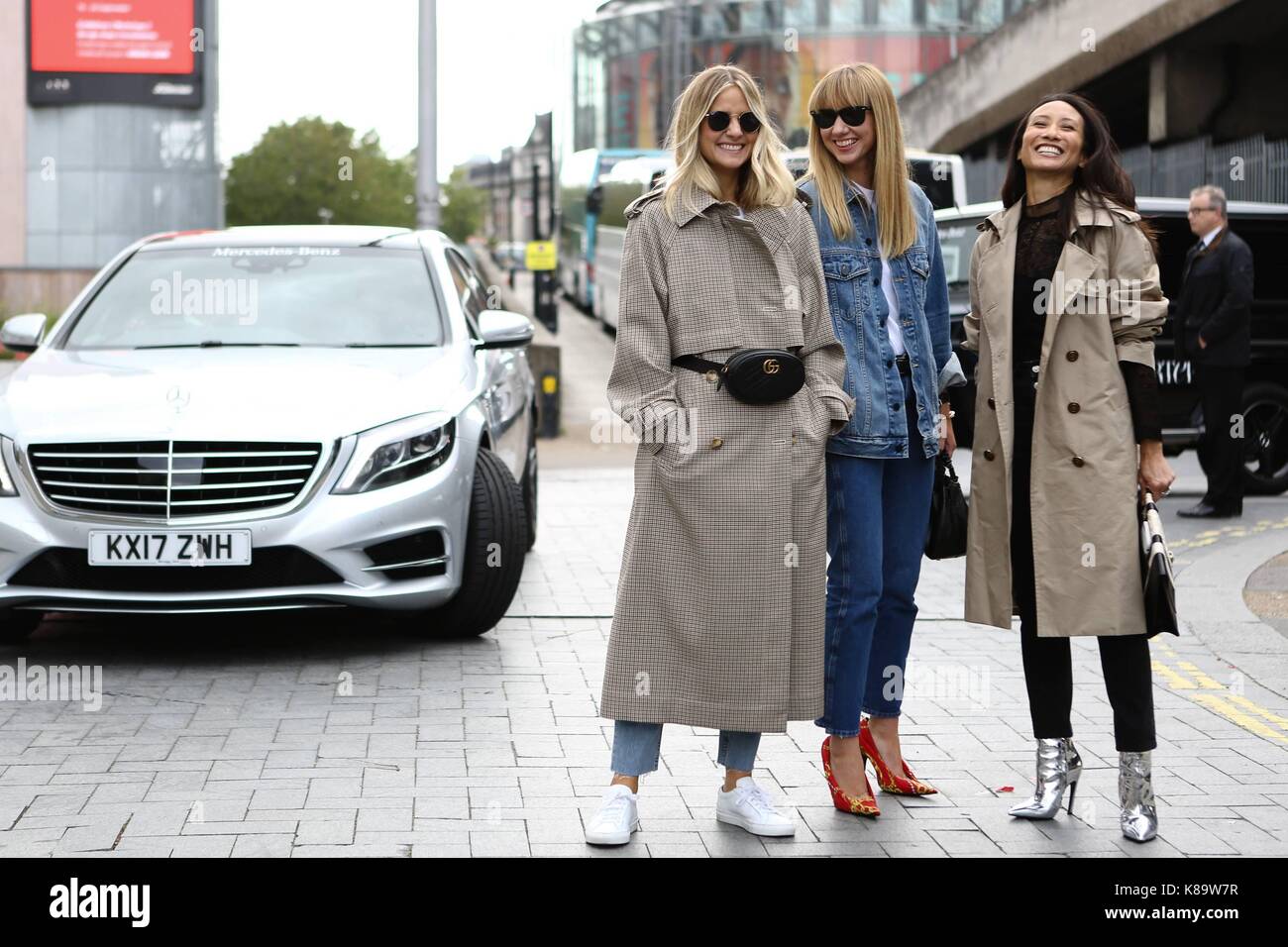 Holly Estelle Russell, Lisa Aiken, and Elizabeth von der Goltz posing ...
