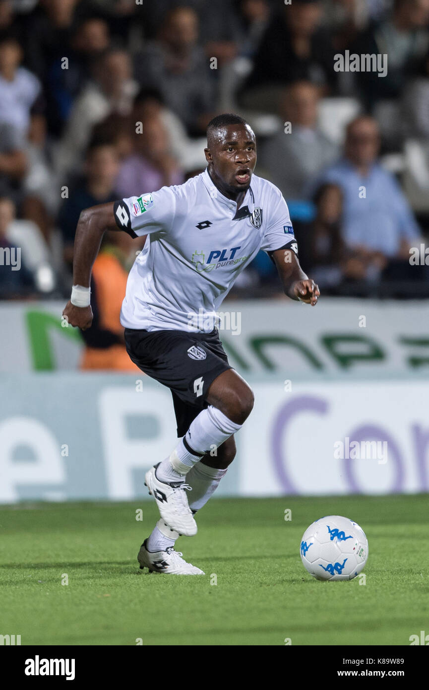 Cesena, Italy. 15th Sep, 2017. Lamin Jallow (Cesena) Football/Soccer ...