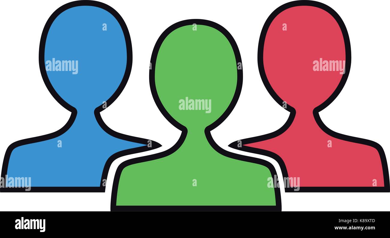 People networking symbol Stock Vector Image & Art - Alamy