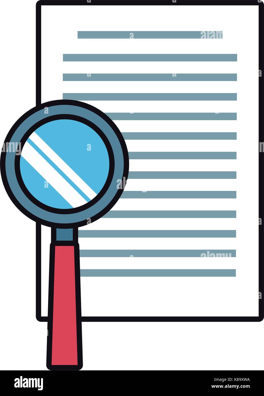 Document check symbol Stock Vector Image & Art - Alamy