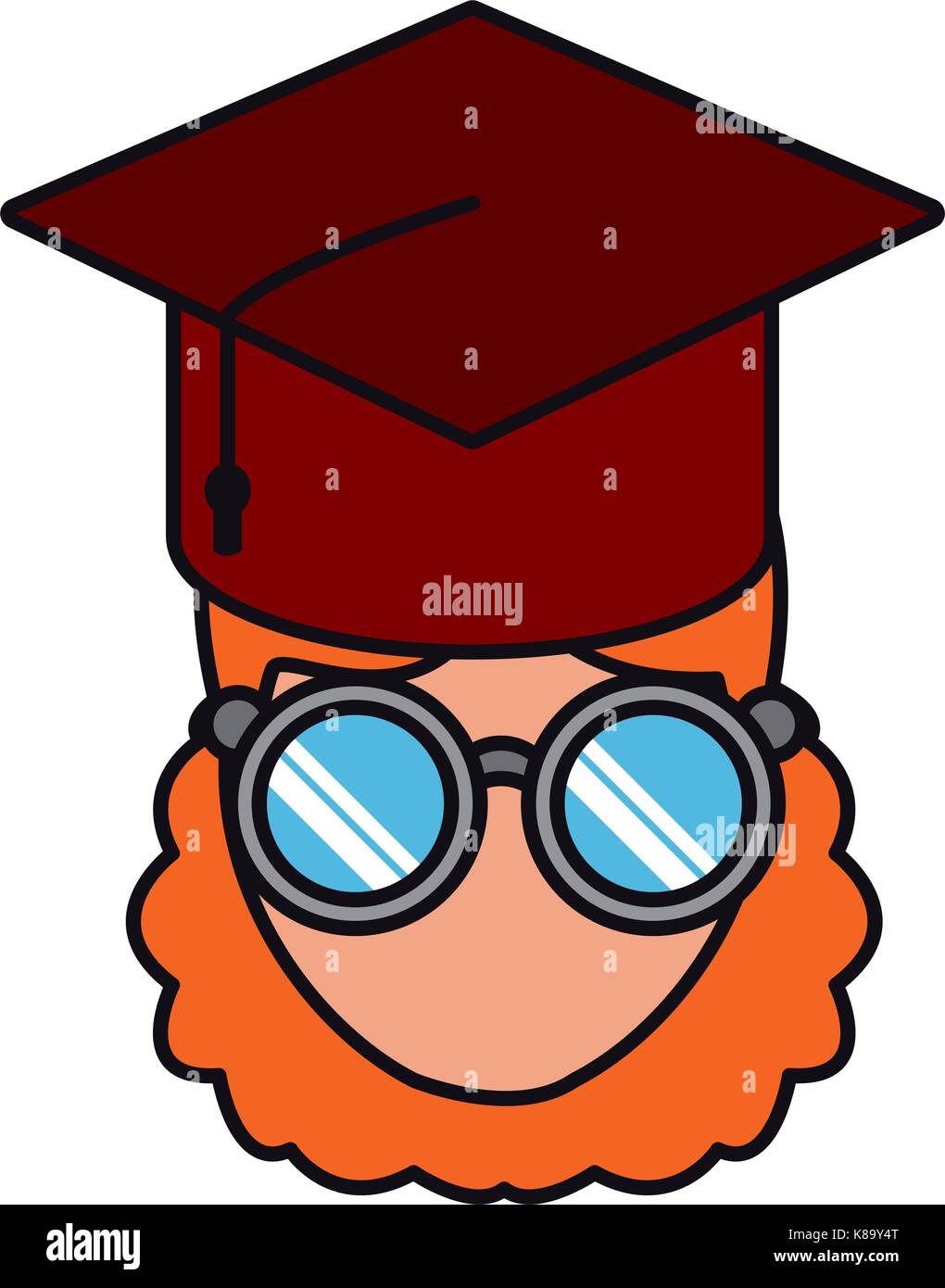 Student graduation cartoon Stock Vector Image & Art - Alamy