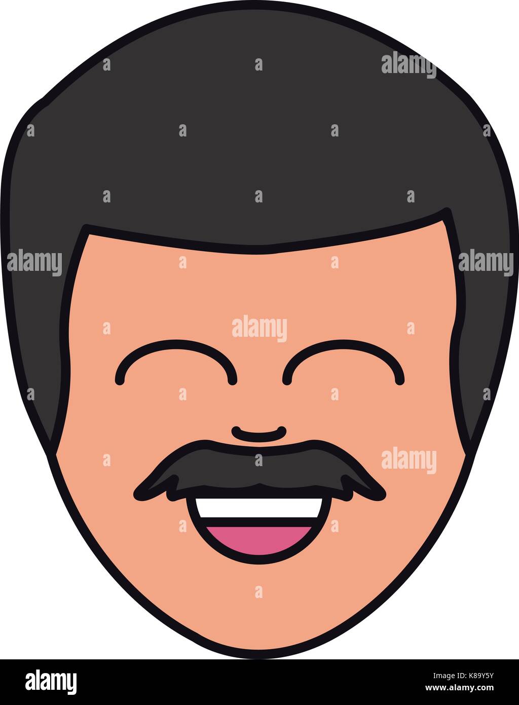 Man smiling cartoon Stock Vector Image & Art - Alamy